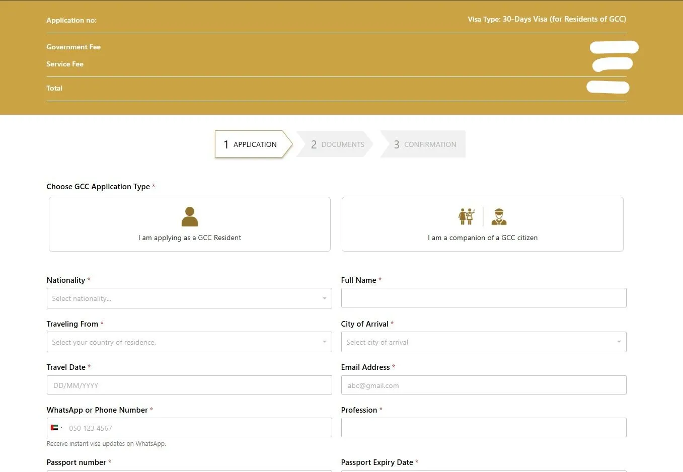 30-Days UAE Visit Visa for GCC Residents